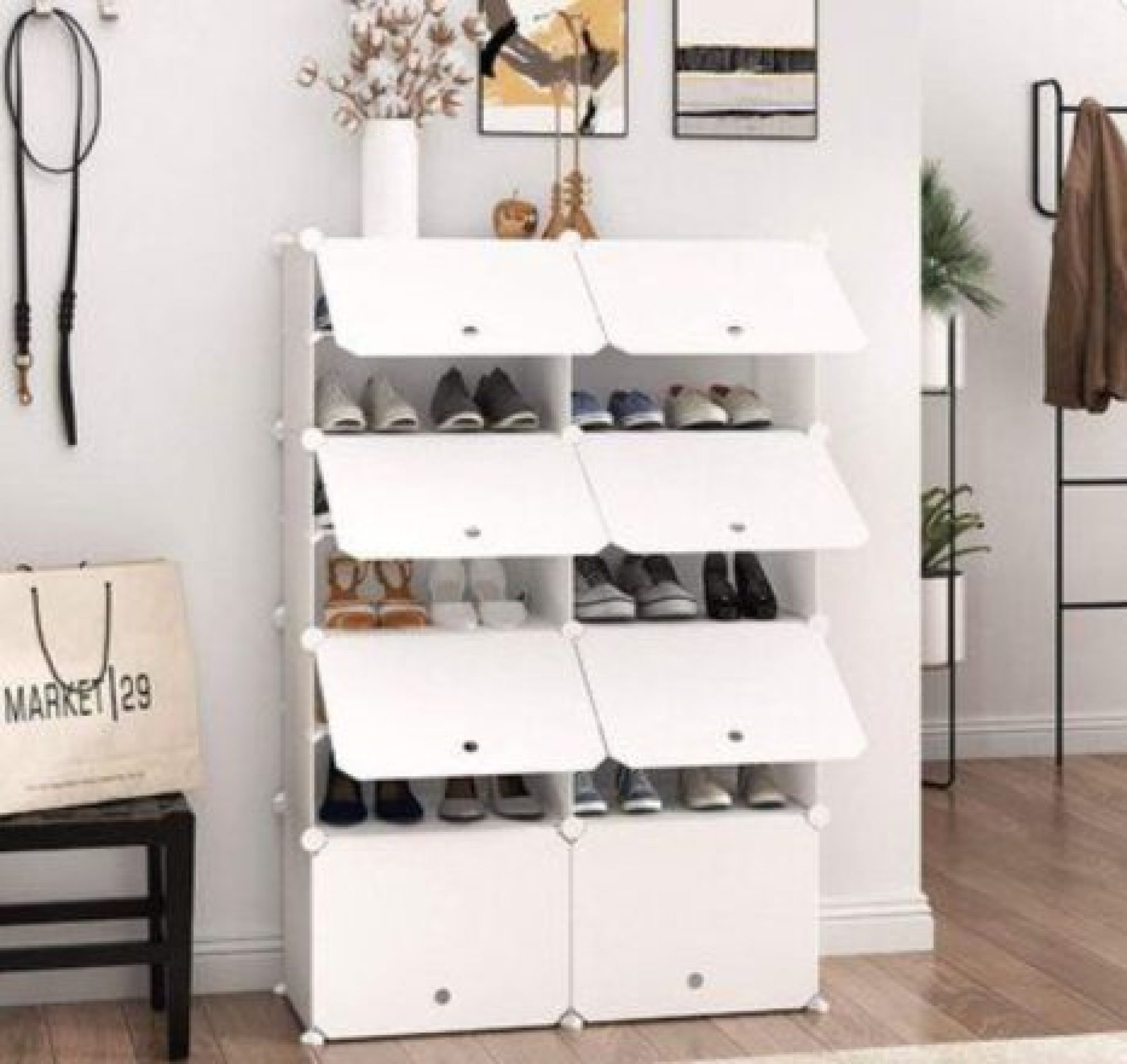 10 Ideas Of White Shoe Racks For Your House - The Shoe Box NYC