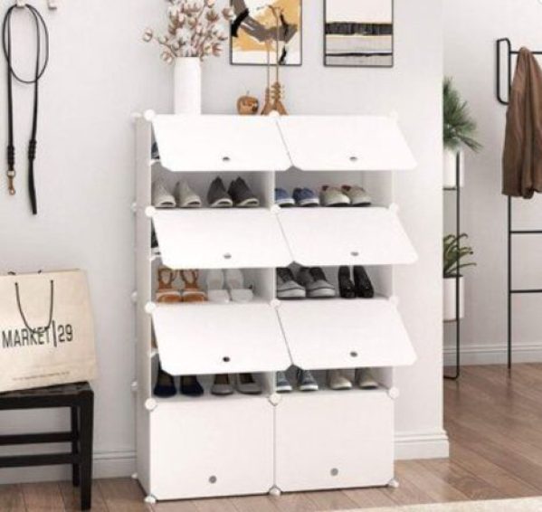 10 Ideas Of White Shoe Racks For Your House - The Shoe Box NYC