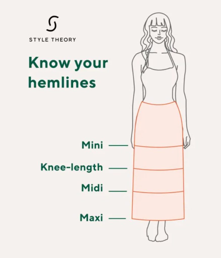 How To Choose The Right Skirt Style And Hem Length That Flatters Your ...