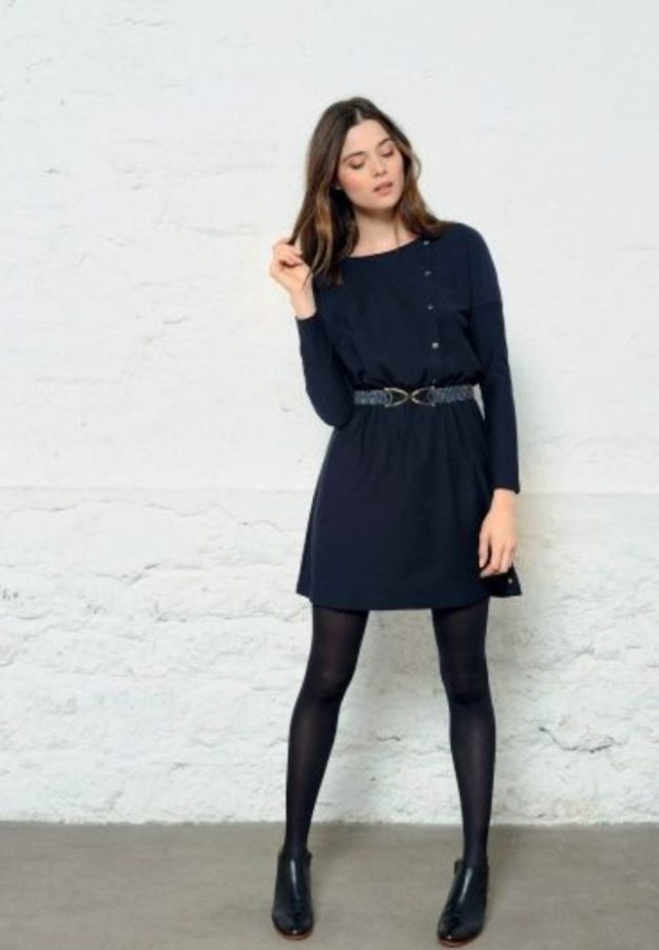 16 Different Color Shoes Wearing With Navy Dress - The Shoe Box NYC